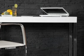 Stůl na notebook White Desk 120x40cm bílý / 16714