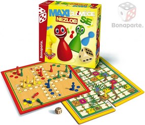 BONAPARTE Hra Maxi Člověče, nezlob se/Velké putování 2v1 *SPOLEČENSKÉ HRY* bn00872