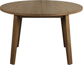 Kulatý jídelní stůl A-Line 120 cm dub kouřový