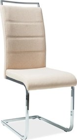 Casarredo - Komfort nábytek Pohupovací jídelní židle H-441 béžová látka