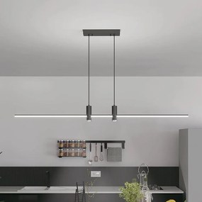 LED Solution Černé závěsné LED svítidlo designové 80cm 19W 10060