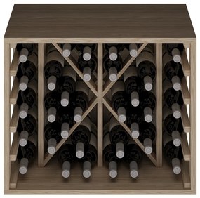 Expovinalia Regál na víno TORAL III Materiál a odstín: Borovice s odstínem tmavý dub