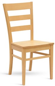 Stima Židle VIOLA s masivním sedákem Odstín: Dub Lanýž