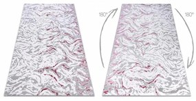 Luxusní kusový koberec akryl Etna šedorůžový 80x150cm
