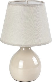 Rabalux Béžová stolní lampa Ingrid pro žárovku E14 74076