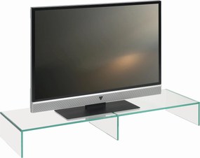 XXXLutz TV NÁSTAVEC, sklo, čiré Xora - TV příslušenství - 002757005405