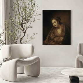Reprodukce obrazu Rembrandt, Halbfigur einer Frau