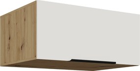 ARIA az | horní skříňka 80 NAGU-36 1F výklopná | 80 cm | HLUBOKÁ | ANTI FINGERPRINT povrch | artisan/bílá