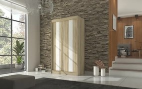 Skříň posuvná se zrcadlem KAREN 120
