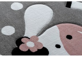 Dywany Łuszczów, Dětský kusový koberec Petit Dolly sheep grey, 160x220, růžová, dětský pokoj
