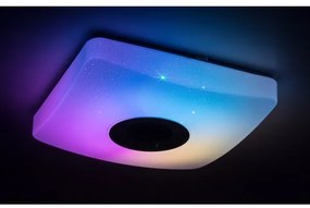 Rabalux - LED RGB Stmívatelné stropní svítidlo s reproduktorem LED/18W/230V + DO