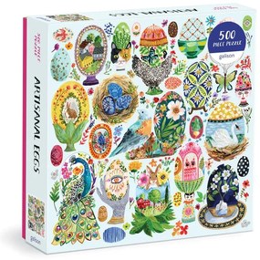 Galison Puzzle Malovaná vajíčka 500 dílků