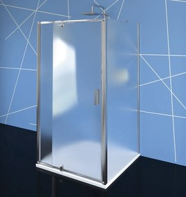 Polysan EASY LINE třístěnný sprchový kout 800-900x800mm, pivot dveře, L/P varianta, sklo Brick