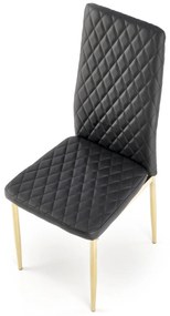 HALMAR K501 židle černá