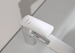 Hansgrohe Logis, umyvadlová baterie Fine 110, s výpustí, CoolStart, EcoSmart, chromová, 71254000