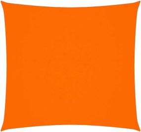 Stínící plachta oxfordská látka čtvercová 3,6 x 3,6 m oranžová 135688