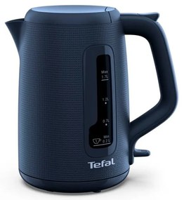 Tmavě modrá plastová rychlovarná konvice 1,7 l KO2M0410 – Tefal