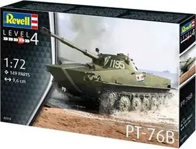Revell PT-76B / Plastikový model / 1:72 / Počet dílků 120 / Obtížnost
