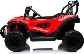 LEAN CARS Elektrické autíčko S618 červené 4x4