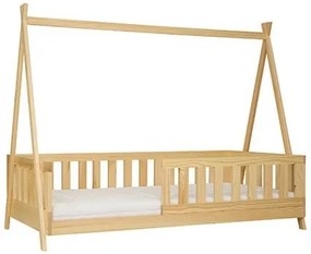 Drewmax Dětská postel LK142, 90x180cm, borovice surová