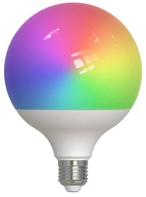 LUUMR Smart LED, E27, G125, 9W, RGB, Tuya, WLAN, matný, CCT