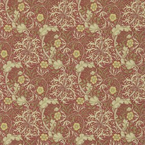 Tapeta MORRIS SEAWEED 214712, kolekce ARCHIVE WALLPAPERS, red gold