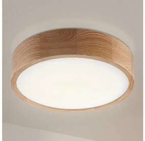 Brilagi - LED Stropní svítidlo CARVALHO LED/36W/230V dub pr. 37,5 cm LD-PD-6.2