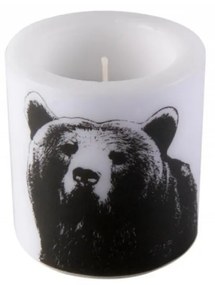 Svíčka Nordic Bear, 8 cm Muurla