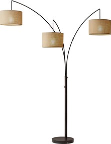 XXXLutz STOJACÍ LAMPA, 35/220/106 cm P & B - Online Only svítidla - 001769026201