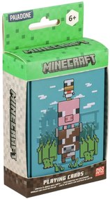 _Ostatní 1_ HRA Karty hrací Minecraft zvířata v plechové krabičce *SPOLEČENSKÉ HRY* pp13379mc