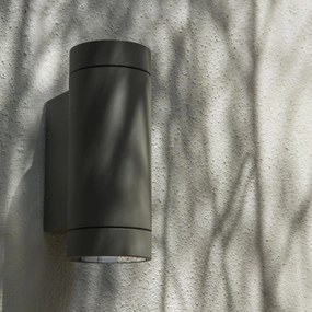 AST 1372014 AKCE - Venkovní nástěnné svítidlo Dartmouth Twin 2x6W GU10 černá - ASTRO Lighting