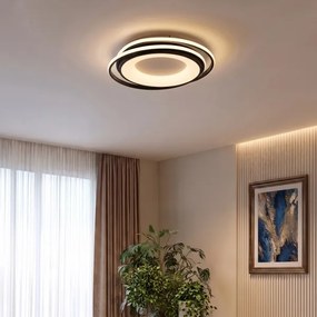 BRILAGI - LED Stm stropní svítidlo FLARE LED/84W/230V 47x51 cm černá + DO