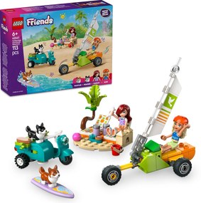 Lego friends 42641 dobrodružství se surfujícími psy a skútrem 5702017783710