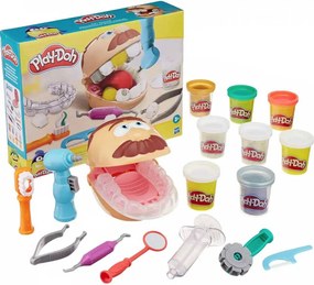 HASBRO PLAY-DOH Zubař Doktor Drill and Fill set modelína s nástroji 14f1259
