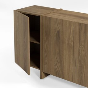 Komoda v dekoru dubu v přírodní barvě 180x79x40 cm Volia – Marckeric