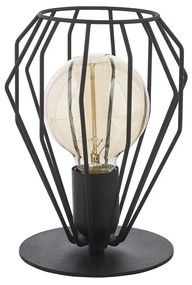 TK Lighting | Stolní lampa BRYLANT BLACK 1xE27/60W/230V | TK3032
