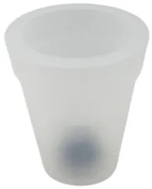 Bezdoteku LED solární svítící květináč studená bílá, iPRO, 1W, studená bílá