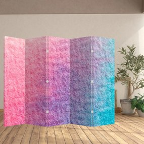 Paraván - Barevná textura (210x170 cm)
