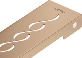 Mexen Flat, lineární podlahový žlab 60 cm, měděná matná, 1C23060