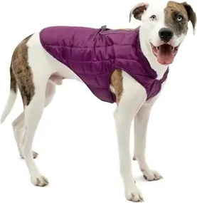 Kurgo® Loft Nepromokavá bunda pro psy Deep Violet/Grey XL