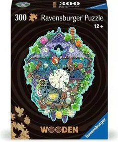 Ravensburger Dřevěné puzzle Kukačkové hodiny / 300 dílků / od 12 let