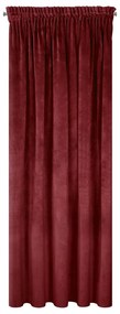 ZATEMŇOVACÍ ZÁVĚS NA PÁSCE RIA 140X270 CM BORDOVÁ