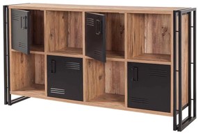 Designový regál Ilaria 164 cm borovice