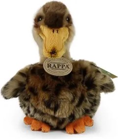 RAPPA Plyšová kachna divoká 19 cm / ECO-FRIENDLY / od 0 měsíců