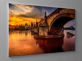 Liox Obraz Karlův most Praha Rozměr: 150 x 100 cm
