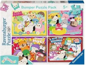 Ravensburger Squishmallows - 4x100 dílků / od 5 let