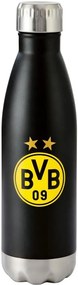 Fotbalfans termoska borussia dortmund fc, černá, znak bvb, nerez, 500 ml