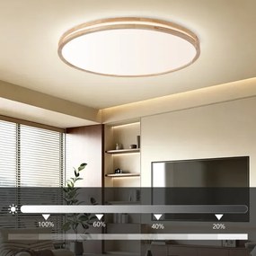 BRILAGI - LED Stmív. svítidlo MOLINA LED/128W/230V 3000-6000K dub pr. 100 cm +DO