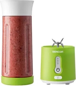 SENCOR SBL 131GR zelená / Přenosný smoothie mixér / 150 W / Integrovan