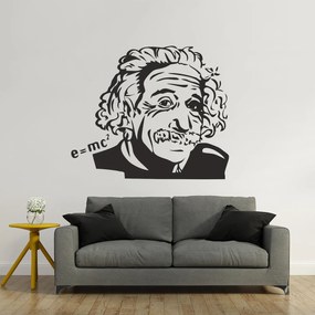 Samolepka na zeď - Einstein (60x51 cm) - PopyDesign